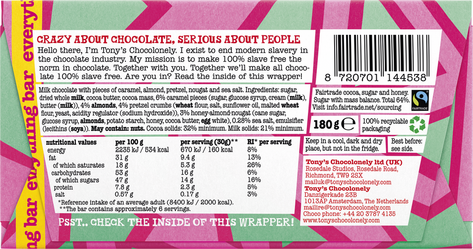 everything bar – Tony’s Chocolonely UK